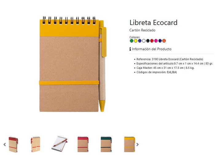 Libretas personalizadas baratas - MyM Regalos Promocionales