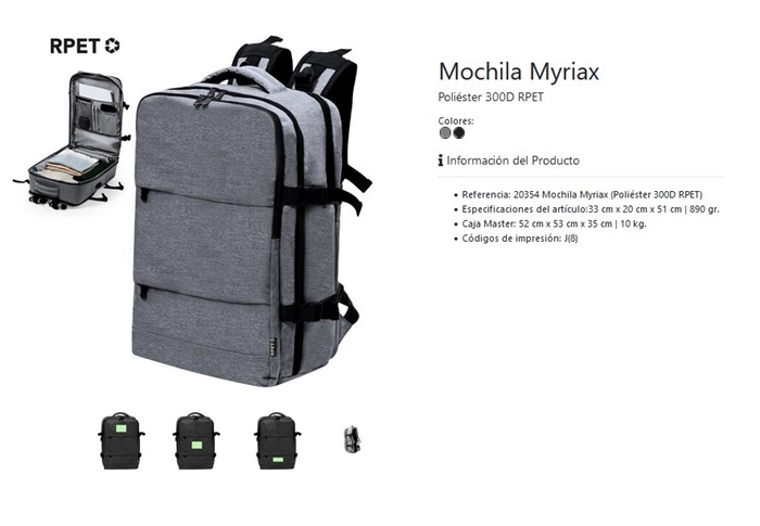 Mochilas de calidad personalizadas | Regalos de empresa