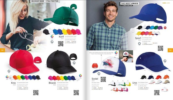 Gorras personalizadas para regalos de empresa - Gorras publicitarias